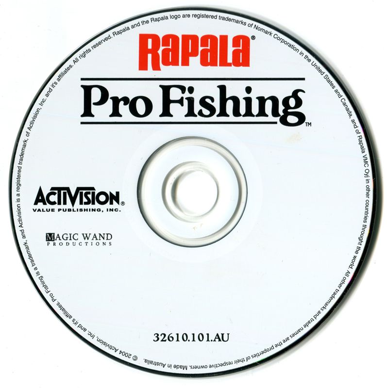 Rapala Pro Fishing cover or packaging material - MobyGames