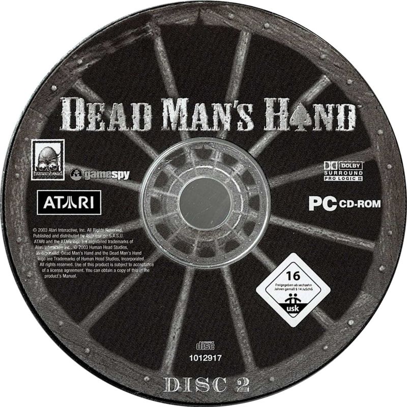 Dead Man's Hand cover or packaging material - MobyGames