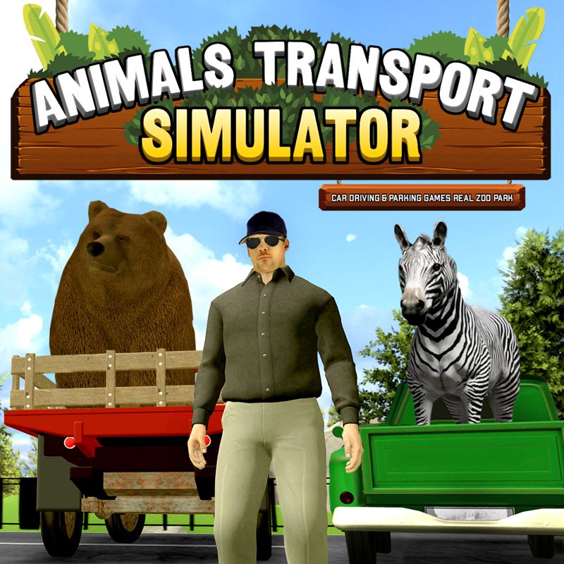 Animals Transport Simulator: Car Driving & Parking Games Real Zoo Park ...