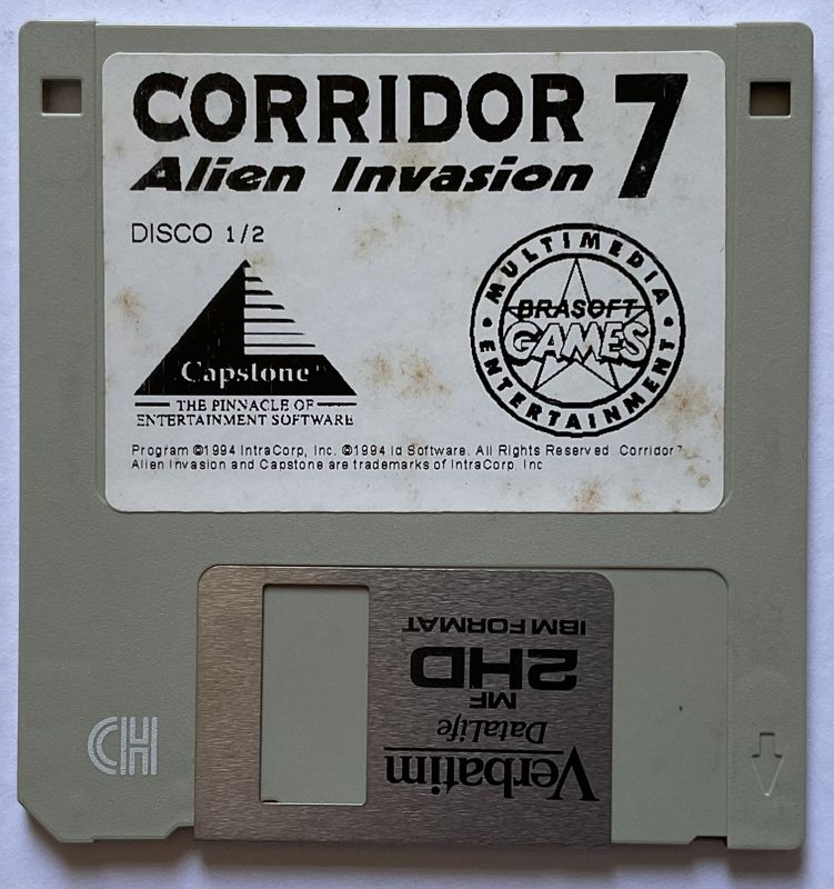 Corridor 7: Alien Invasion cover or packaging material - MobyGames