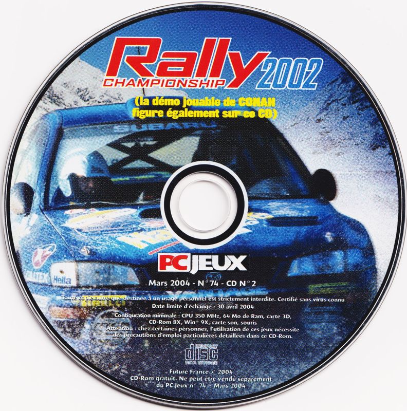 Rally Championship Xtreme cover or packaging material - MobyGames