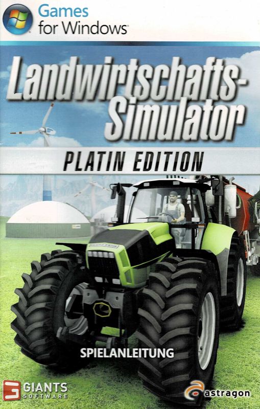 Farming-Simulator 2011: Platinum Edition cover or packaging material ...