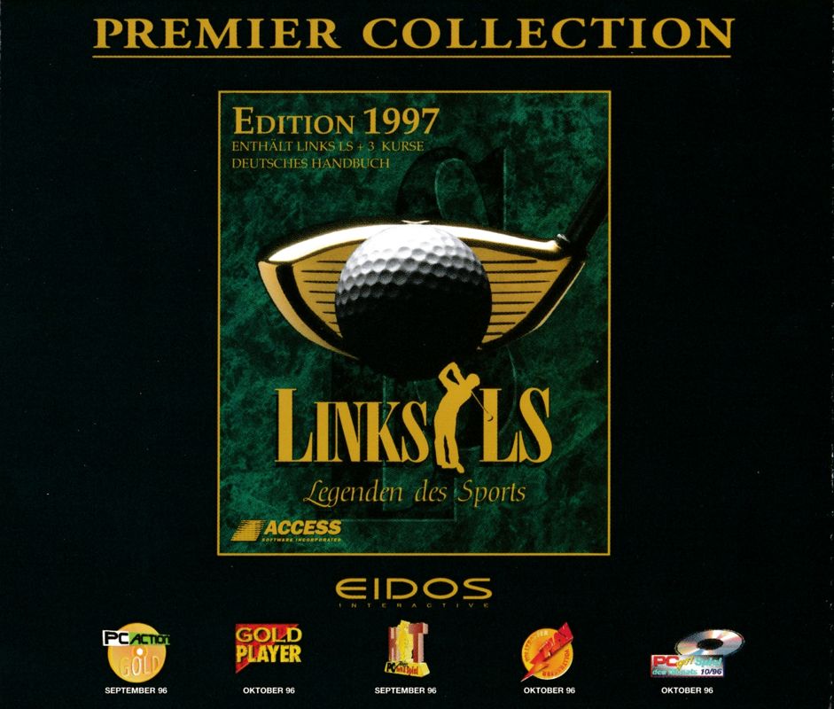 Links LS: Legends in Sports - 1997 Edition cover or packaging material ...