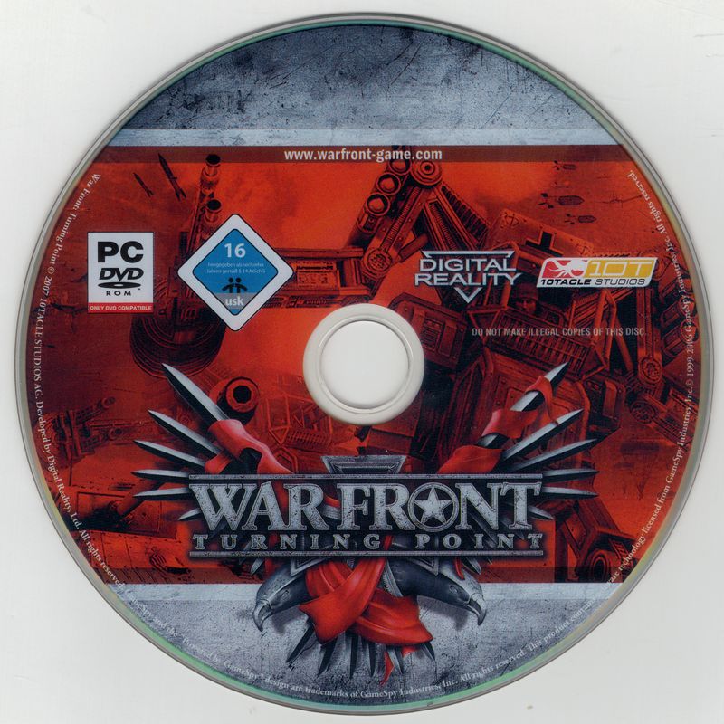 War Front: Turning Point cover or packaging material - MobyGames