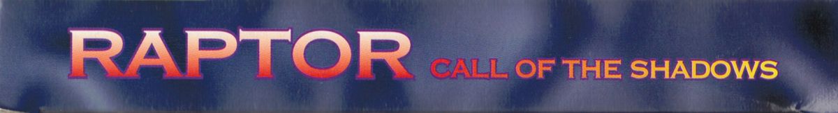 Raptor: Call of the Shadows cover or packaging material - MobyGames