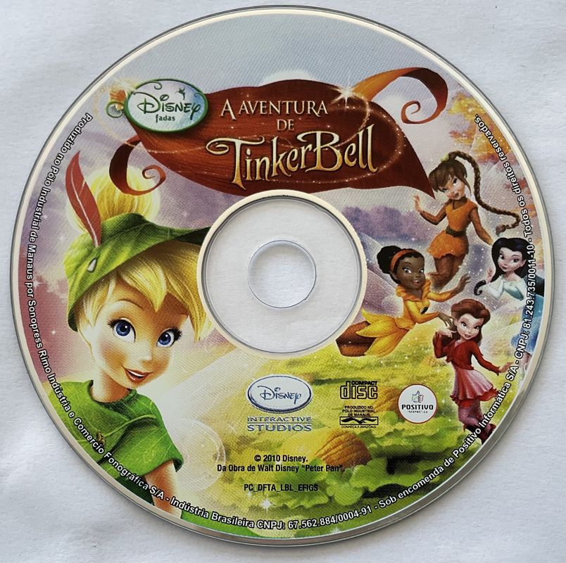 Disney Fairies: Tinker Bell's Adventure cover or packaging material ...