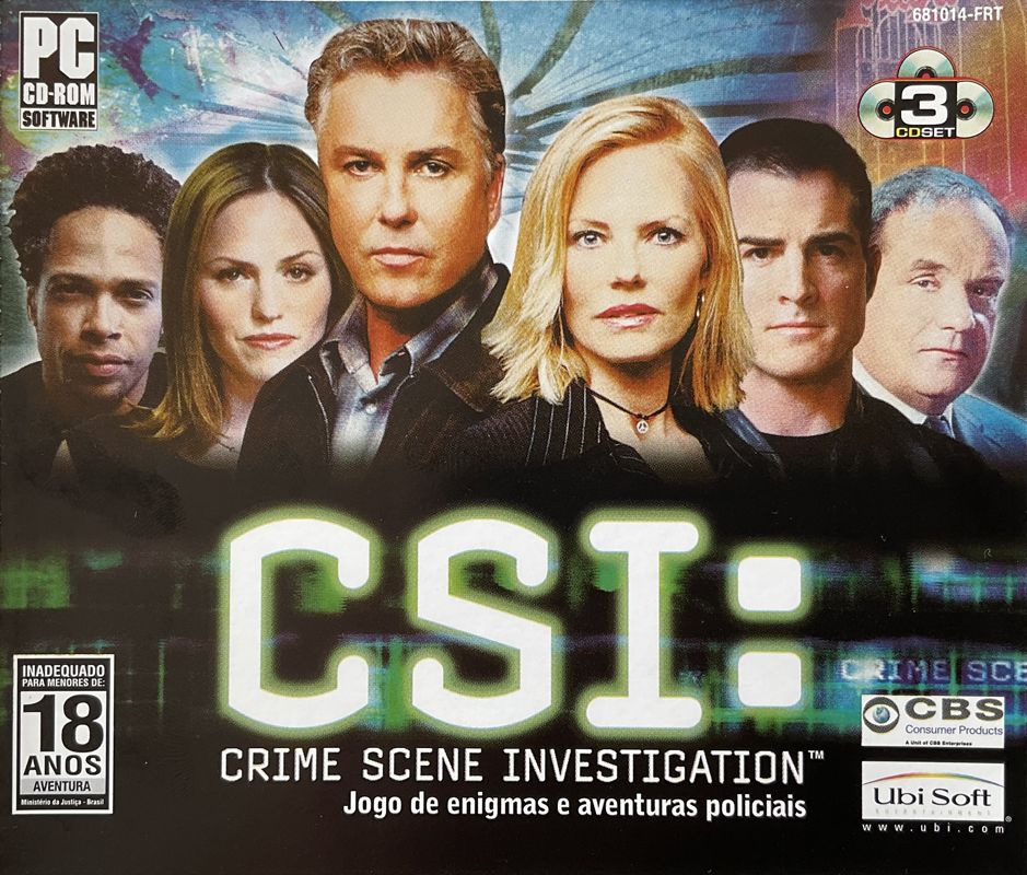 CSI: Crime Scene Investigation cover or packaging material - MobyGames