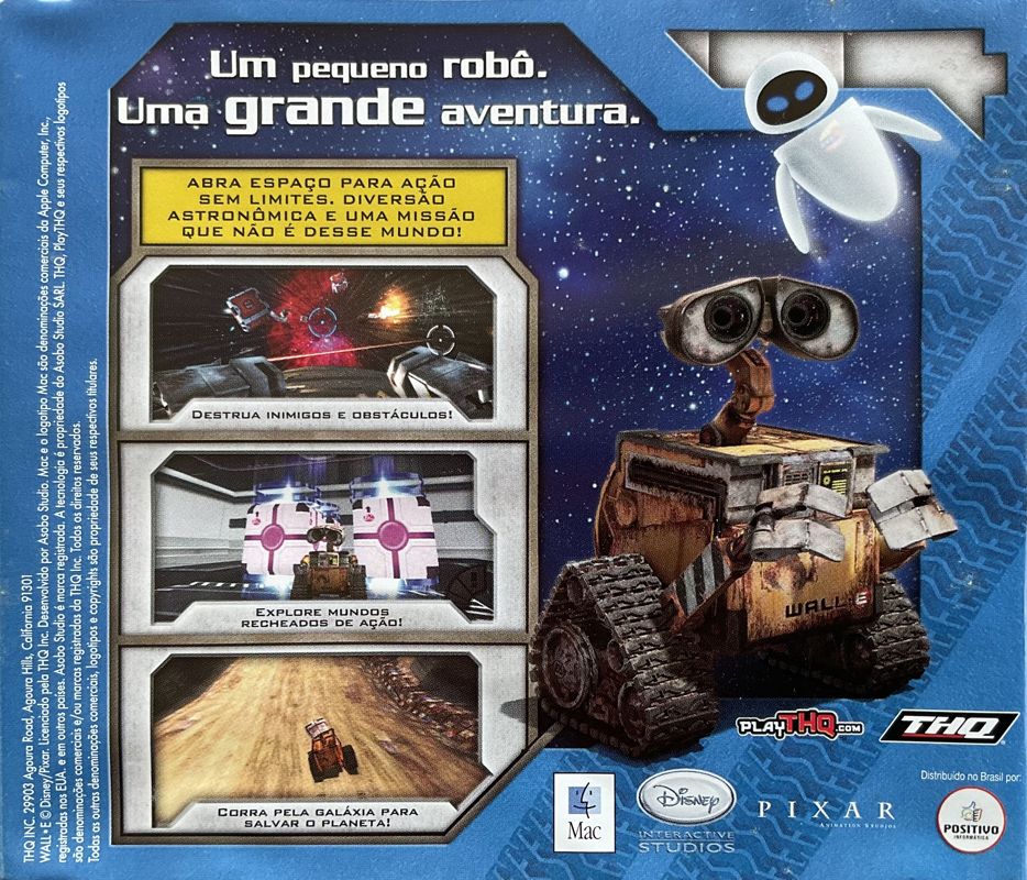 Disney•Pixar Wall-E cover or packaging material - MobyGames