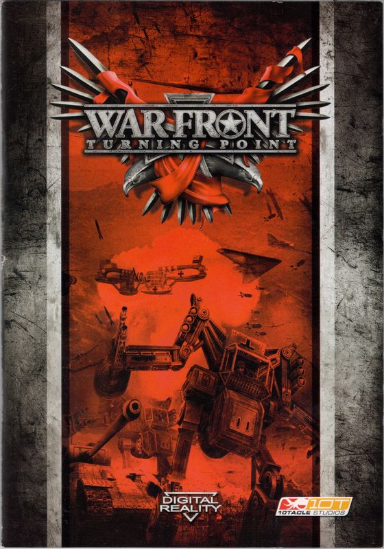 War Front: Turning Point cover or packaging material - MobyGames