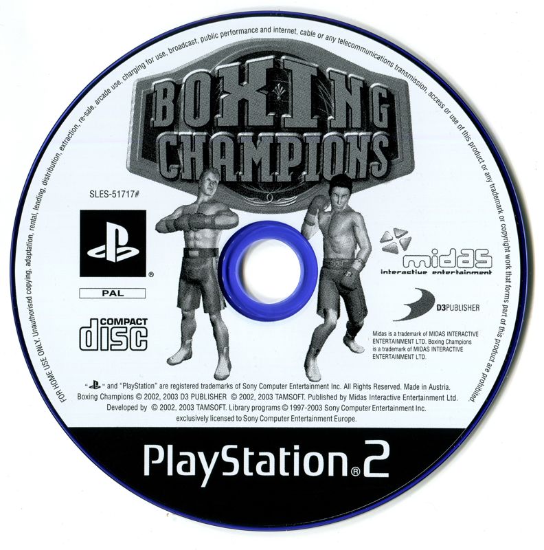 Boxing Champions cover or packaging material - MobyGames