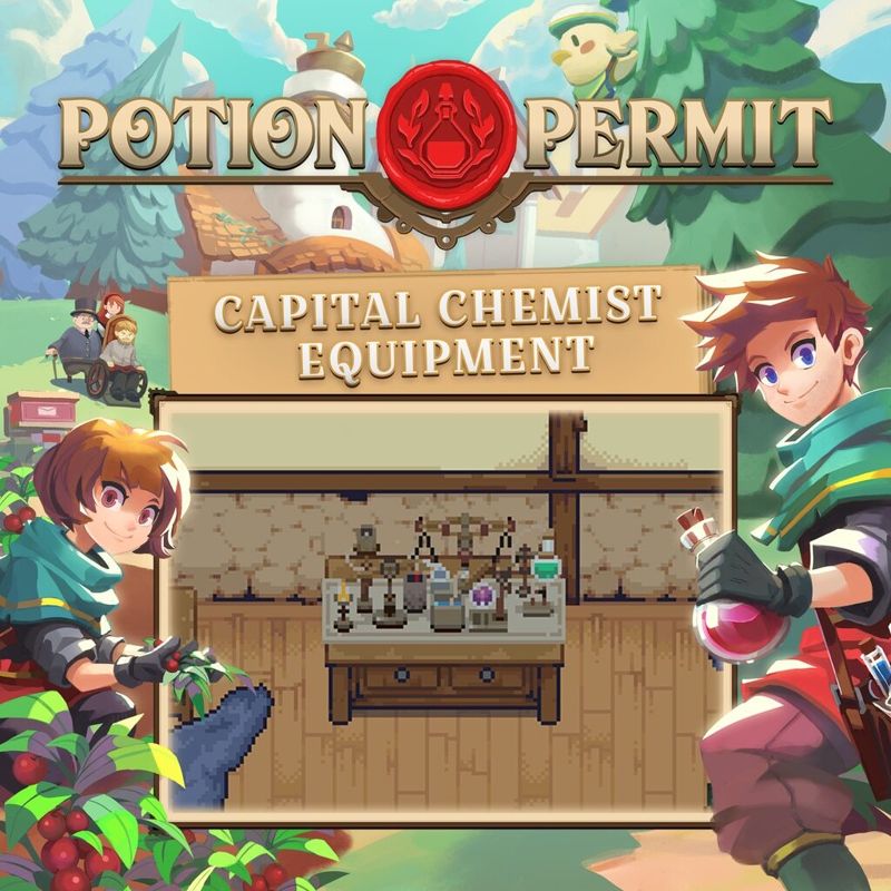 Potion Permit: Capital Chemist Equipment cover or packaging material ...