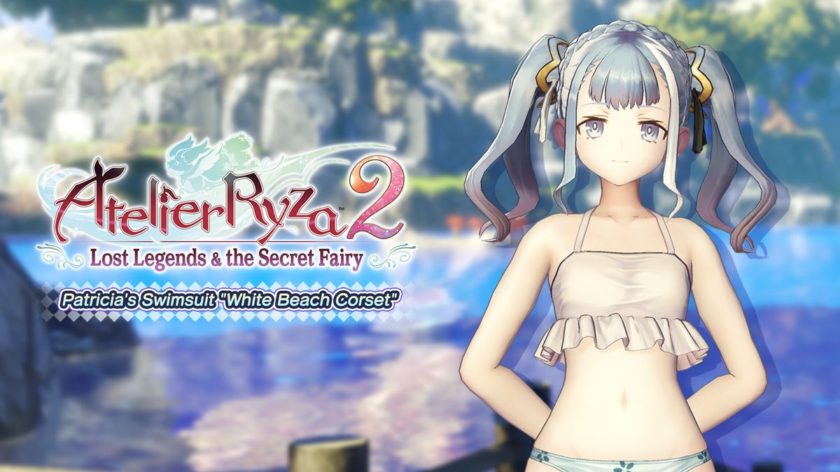 Atelier Ryza 2: Lost Legends & the Secret Fairy - Patricia's Swimsuit "White Beach Corset" (2021 ...