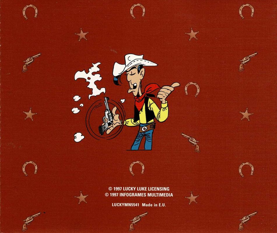 Lucky Luke cover or packaging material - MobyGames