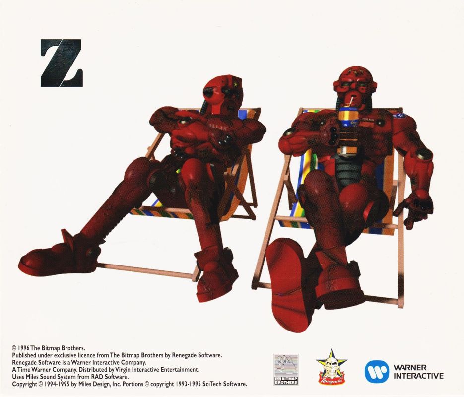 Z cover or packaging material - MobyGames