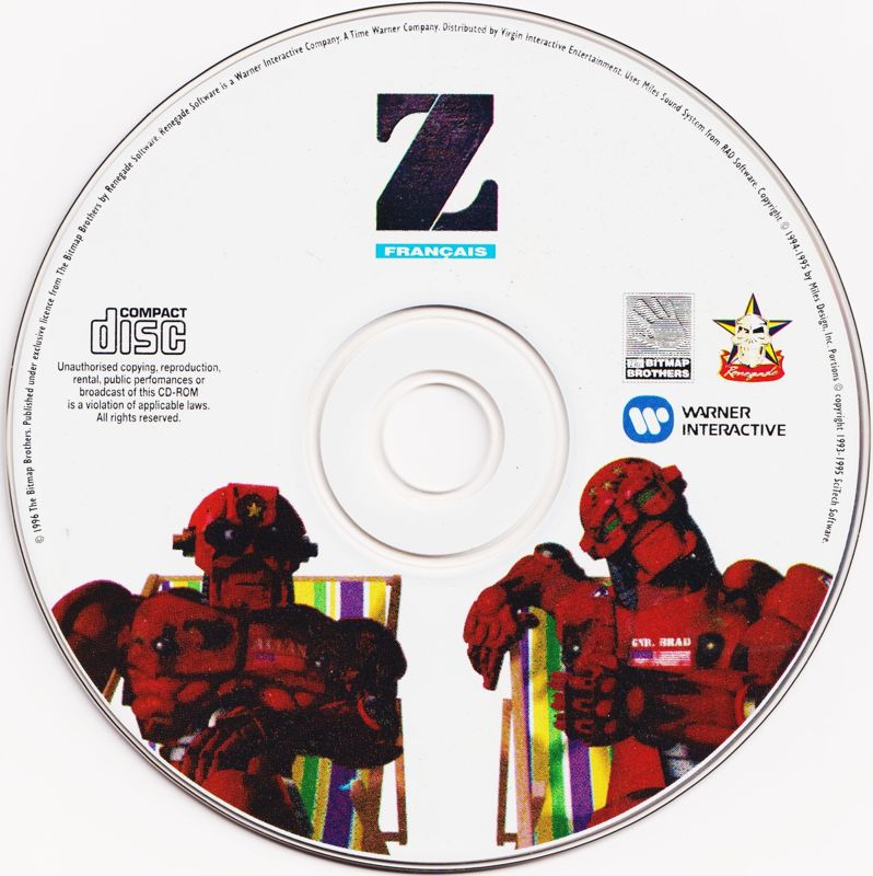 Z cover or packaging material - MobyGames