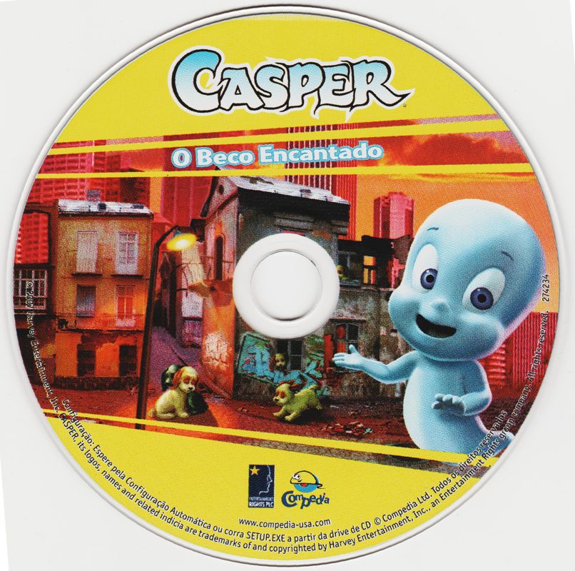 Casper: The Spooky Alley cover or packaging material - MobyGames