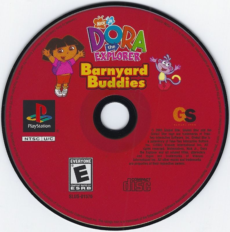 Dora the Explorer: Barnyard Buddies cover or packaging material - MobyGames