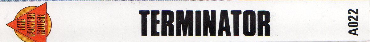 Terminator cover or packaging material - MobyGames