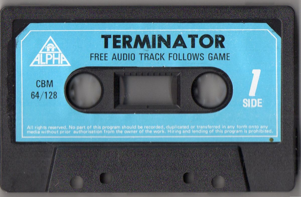 Terminator cover or packaging material - MobyGames