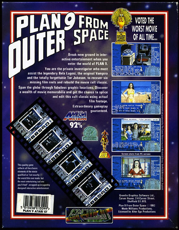 Plan 9 From Outer Space cover or packaging material - MobyGames