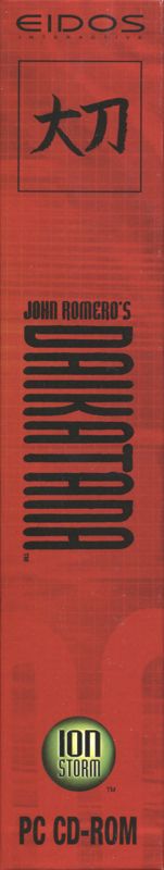 John Romero's Daikatana cover or packaging material - MobyGames