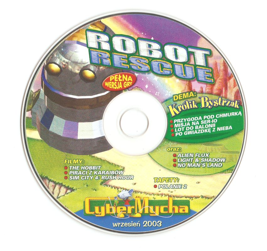 Robot Rescue cover or packaging material - MobyGames