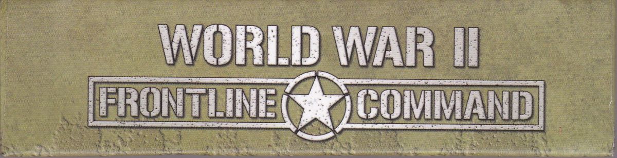 World War II: Frontline Command cover or packaging material - MobyGames