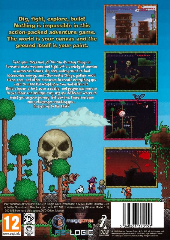 Terraria (Collector's Edition) cover or packaging material - MobyGames