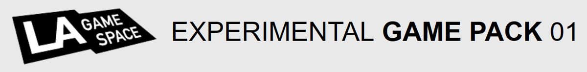 LA Game Space: Experimental Game Pack 01 (2013) - MobyGames