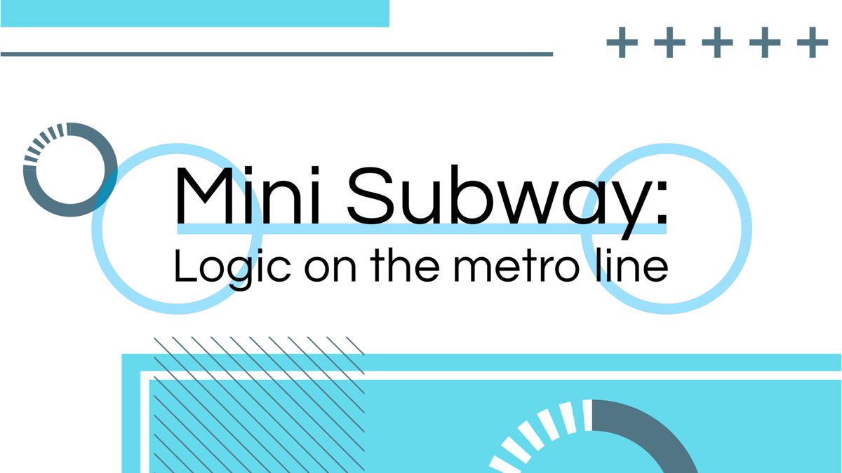 Mini Subway: Logic on the Metro Line (2022) - MobyGames