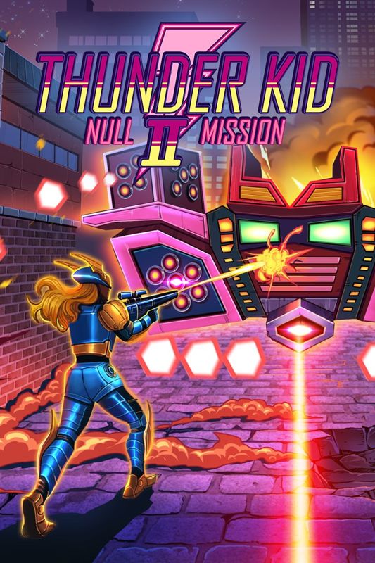 Thunder Kid II: Null Mission cover or packaging material - MobyGames