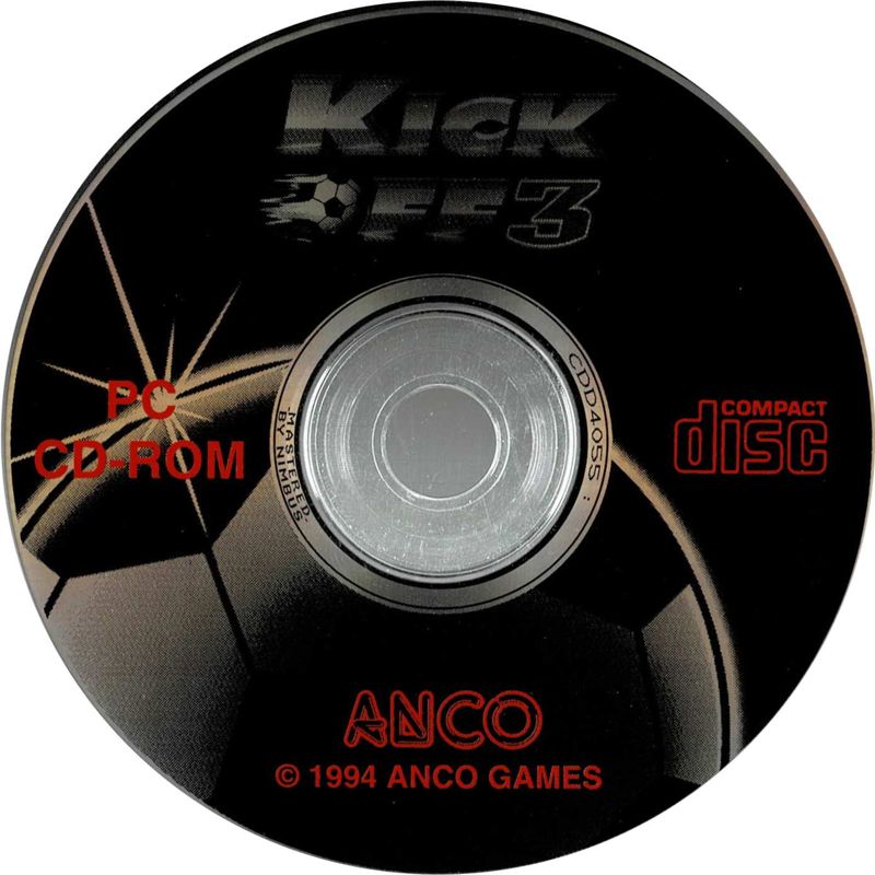 Kick Off 3 cover or packaging material - MobyGames