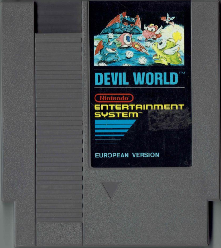 Devil World cover or packaging material - MobyGames