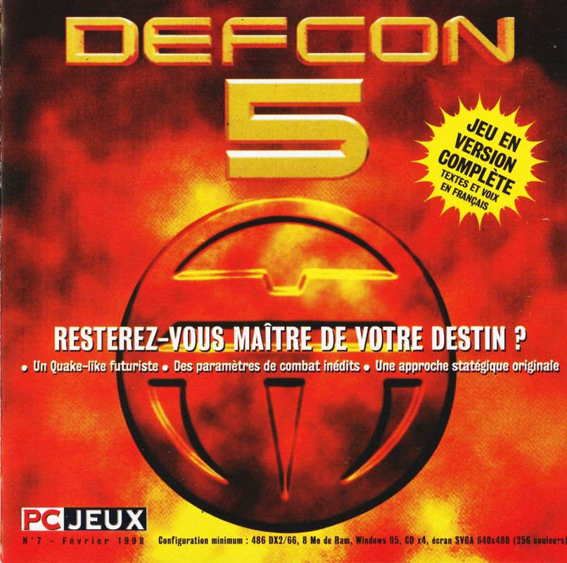 Defcon 5 cover or packaging material - MobyGames