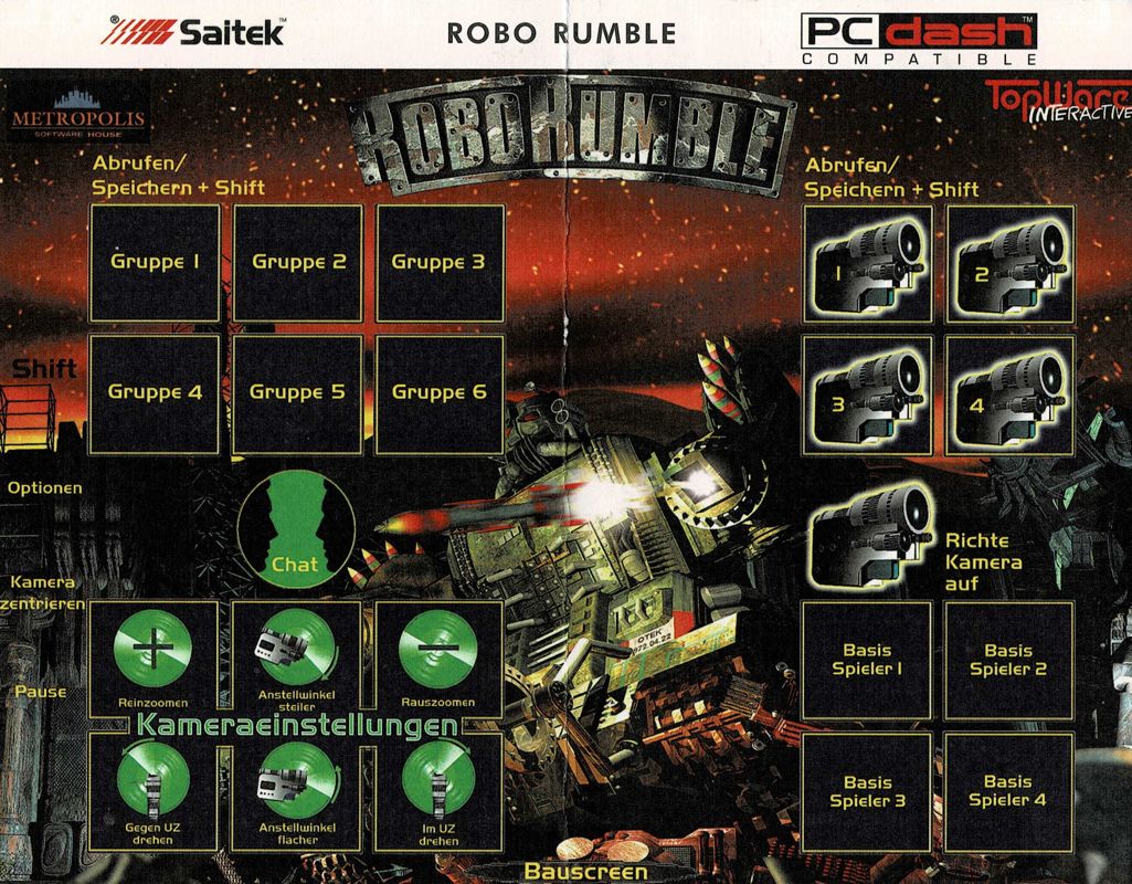 Robo Rumble cover or packaging material - MobyGames