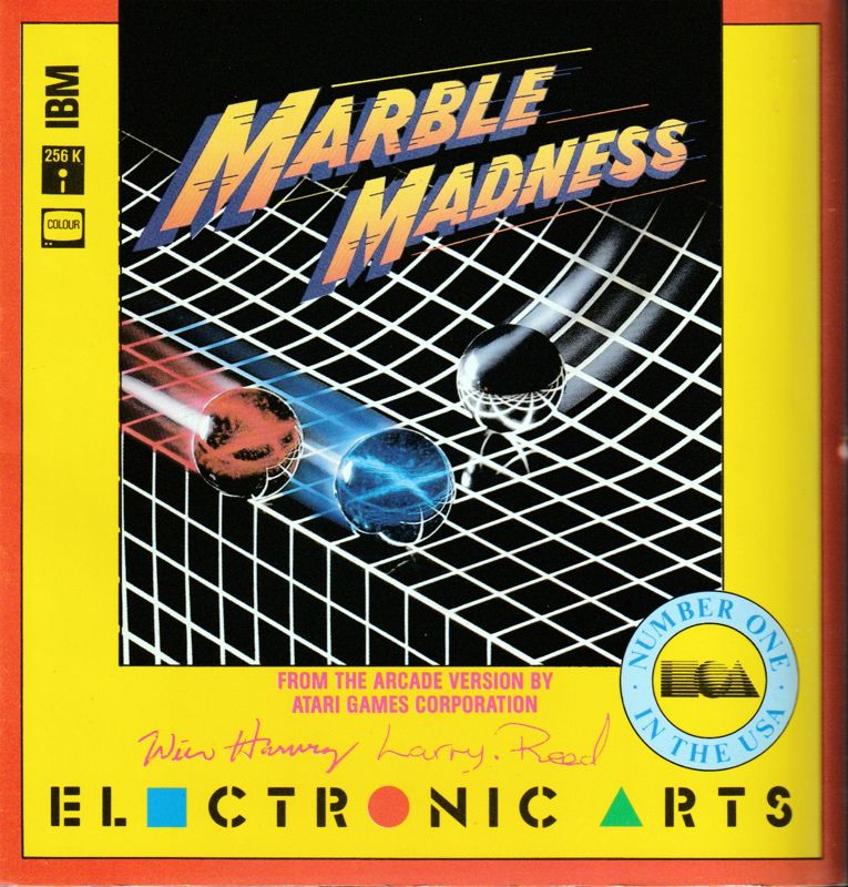 Marble Madness cover or packaging material - MobyGames