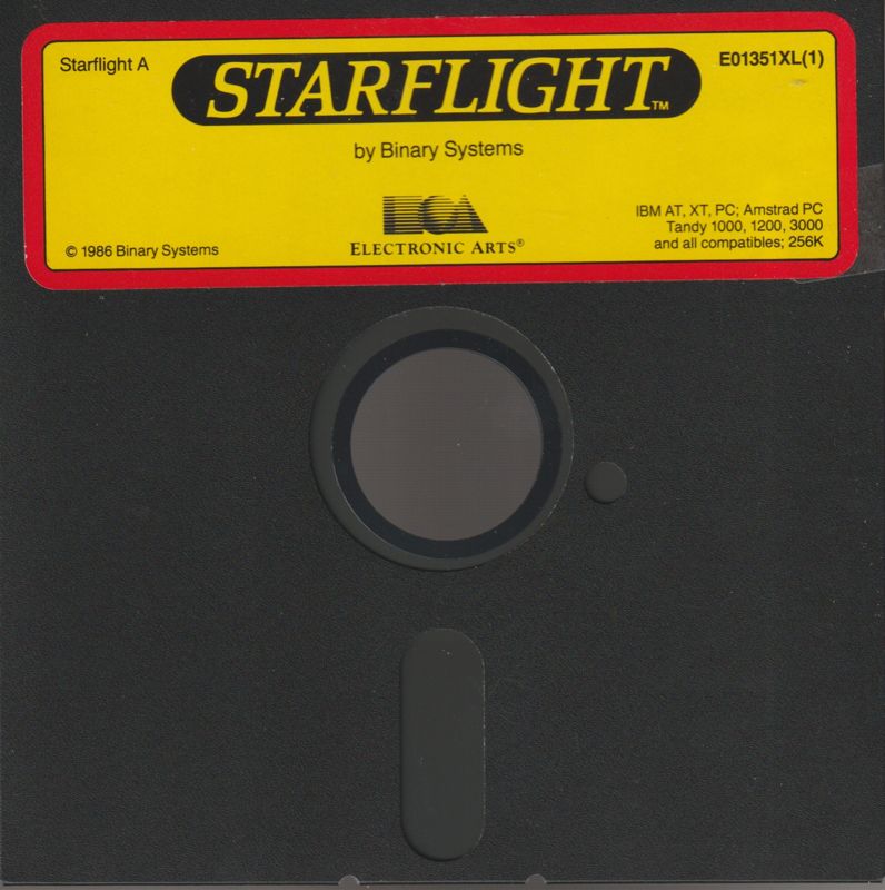 Starflight cover or packaging material - MobyGames