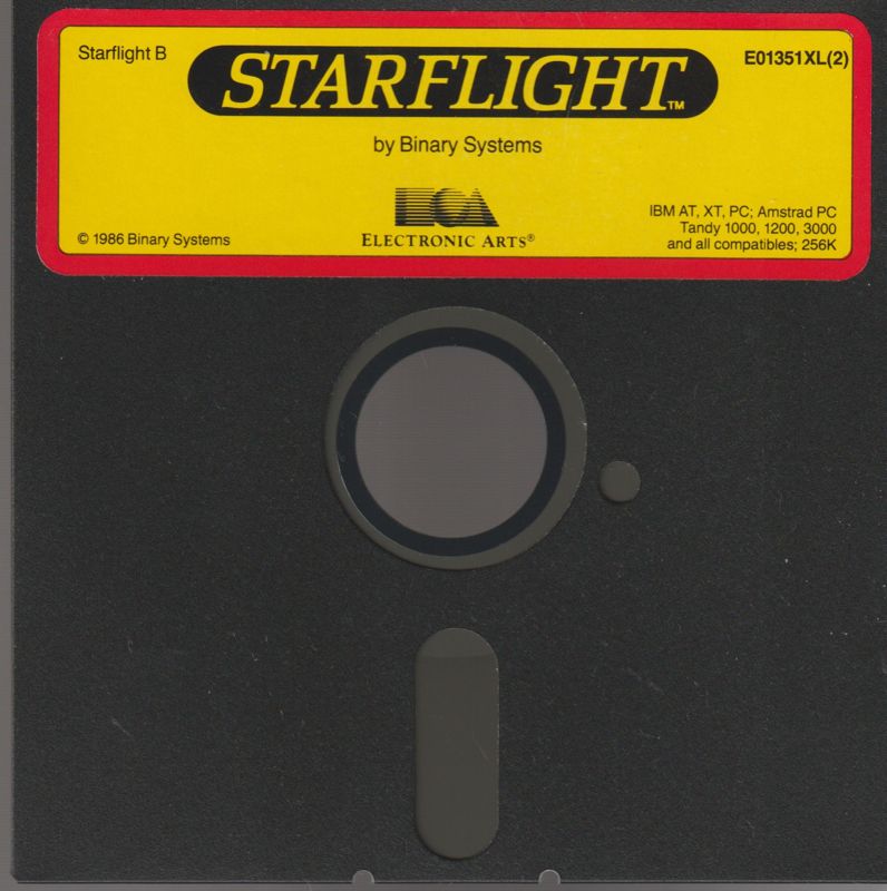 Starflight cover or packaging material - MobyGames