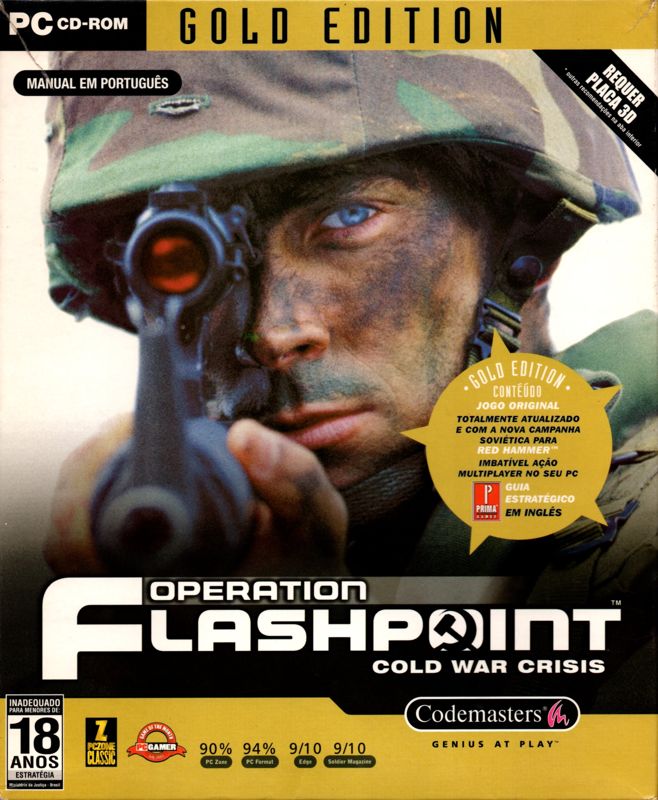 Operation Flashpoint: Gold Edition cover or packaging material - MobyGames