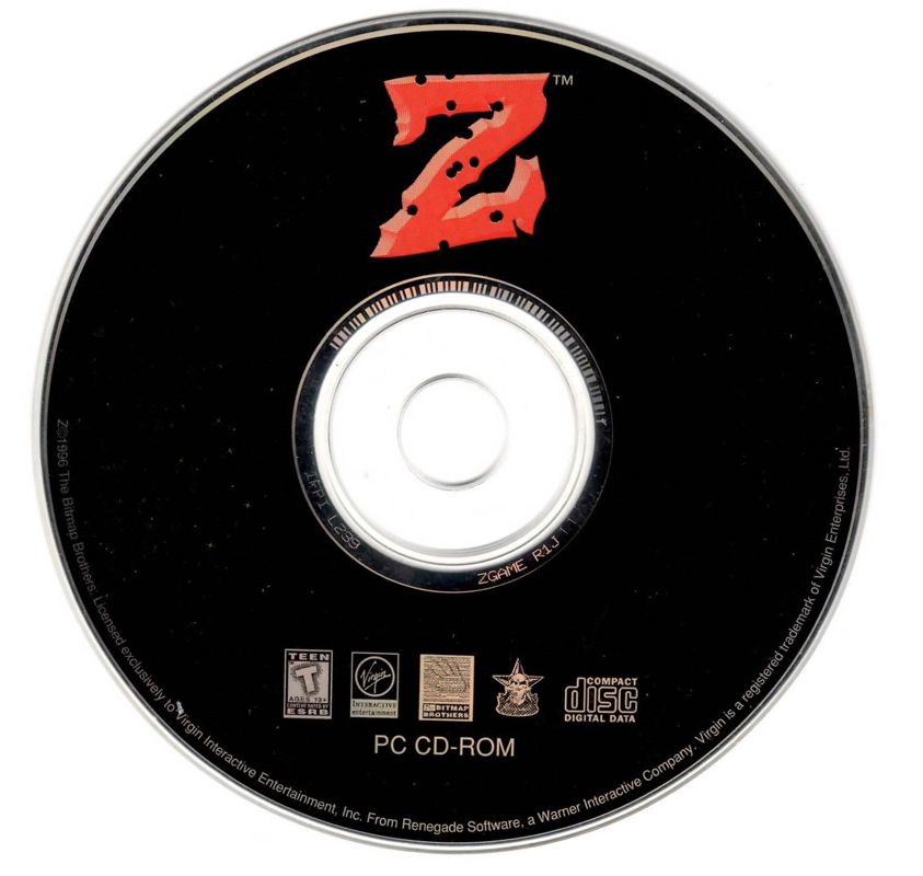 Z cover or packaging material - MobyGames