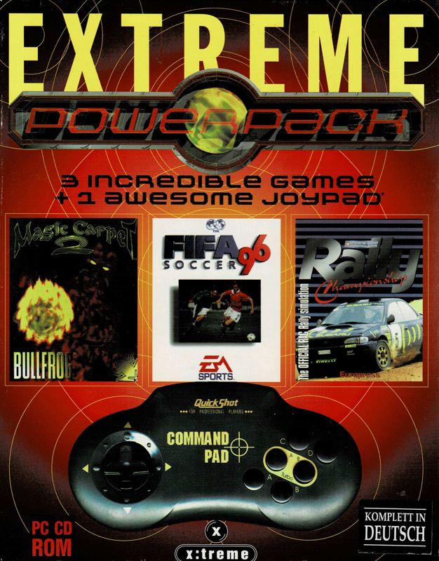 Extreme Powerpack cover or packaging material - MobyGames