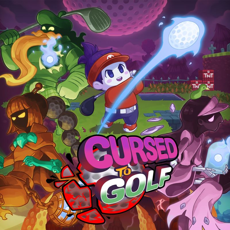 Cursed to Golf cover or packaging material - MobyGames