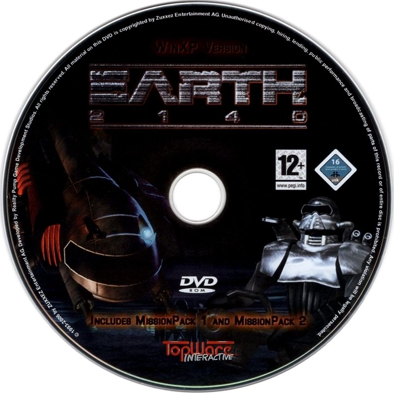 Earth 2140 Trilogy cover or packaging material - MobyGames