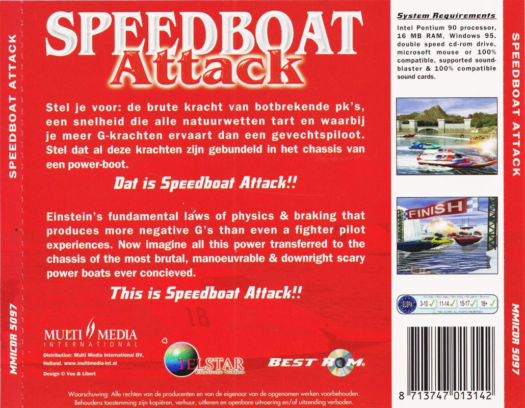 Speedboat Attack cover or packaging material - MobyGames
