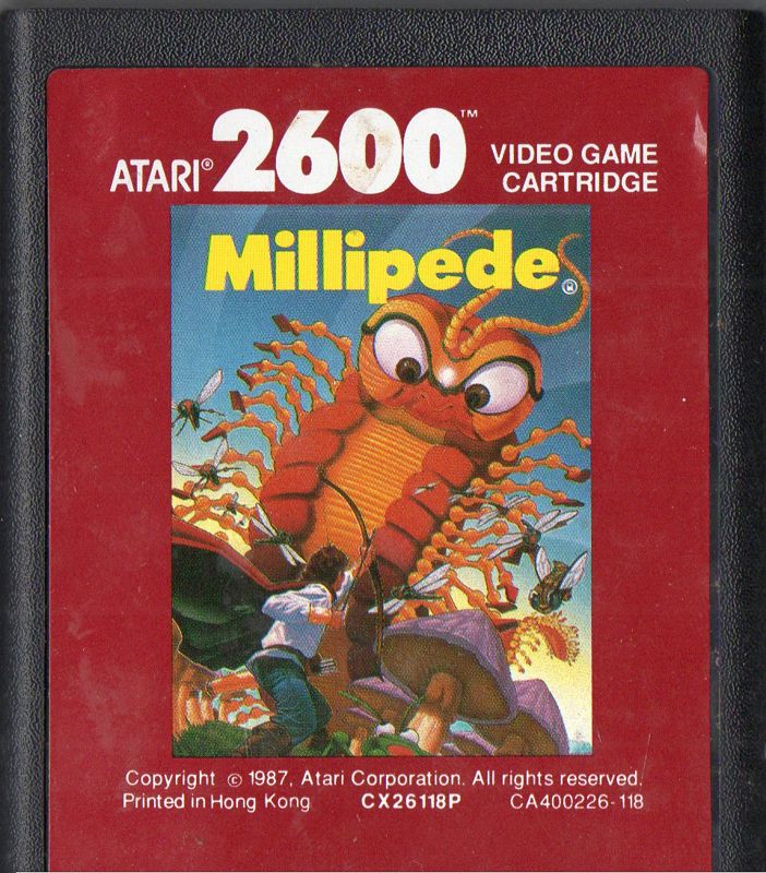 Millipede cover or packaging material - MobyGames