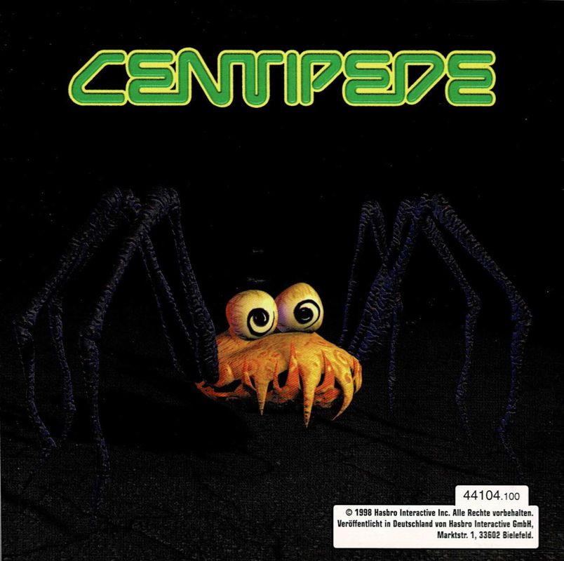 Centipede cover or packaging material - MobyGames