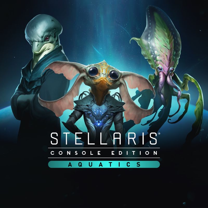 Stellaris: Aquatics cover or packaging material - MobyGames