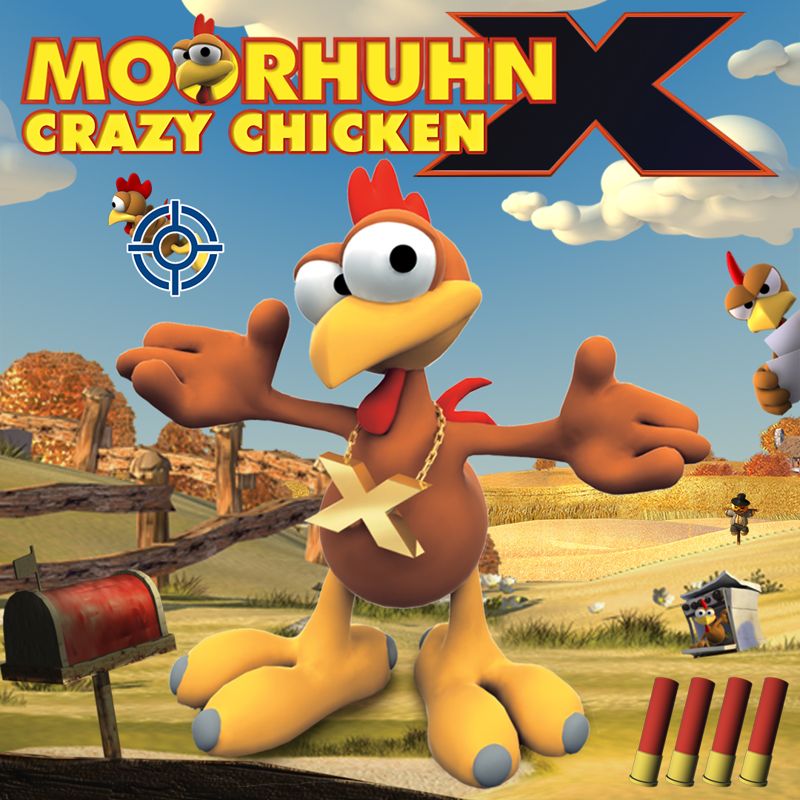 Crazy Chicken X cover or packaging material - MobyGames