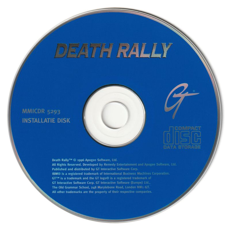 Death Rally cover or packaging material - MobyGames