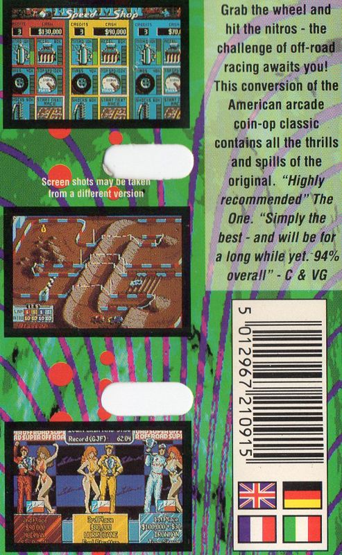 Ivan 'Ironman' Stewart's Super Off Road cover or packaging material - MobyGames